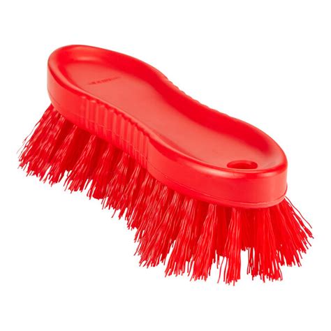 Vikan Colorcore 358814 6 3 4 Red Scrubbing Brush