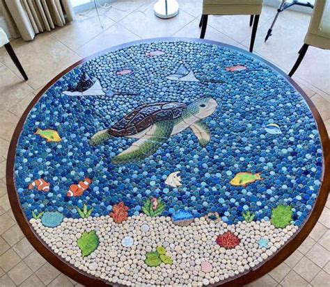 Mosaic Art Turtle At Alice Pace Blog