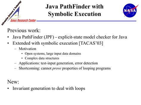 Ppt Verification Of Java Programs Using Symbolic Execution And Loop