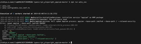 Could Not Launch The Ios App Due To Error Spawn Appium Base Path Wd