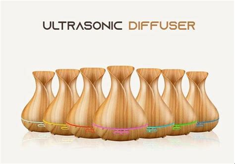 Lemon Grass Wooden Ultrasonic Light Brown Aroma Diffuser At ₹ 3000