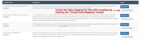Downloadable Csv Templates Highview Apps