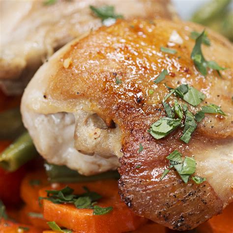One Pan Honey Lemon Chicken And Veggies Recipe By Tasty
