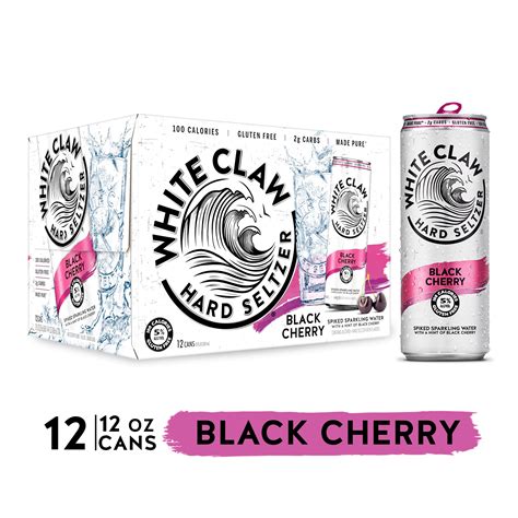 White Claw® Hard Seltzer Black Cherry 12 Pack 5 Abv