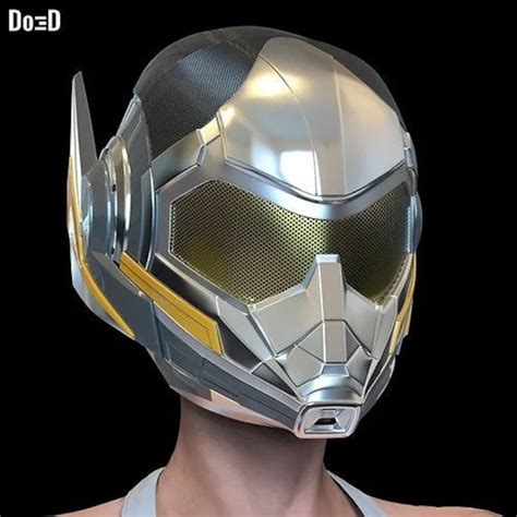 Marvels The Wasp Inspired Cosplay Helmet Etsy