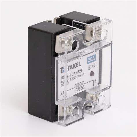 Реле твердотільне Ssr 1 Da4825 25А Takel Електромонтажна і електротехнічна продукція Takel