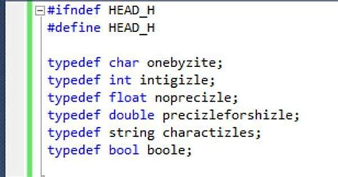 C Just Learned About Typedef In My Intro Class My Programs Are