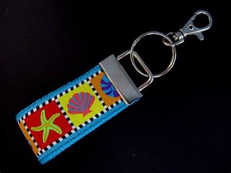 Shell Tiles Mini Fingerlet Clip On Key Fob Shell Tiles Fobs Mini