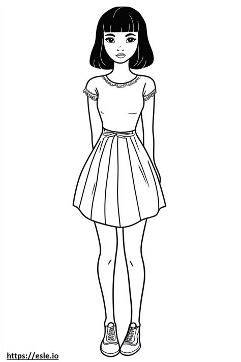 Pin Up Girls Coloring Sheet