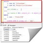 How To Find Table With Column Name In Sql Server Databaseblogs Com