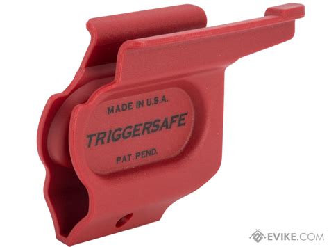 Triggersafe M4 Ar 15 Trigger Block Color Red Tactical Gear Apparel Gun Cases