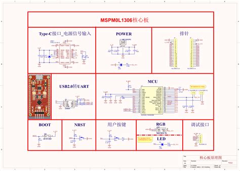 Evm Mspm0l1306开发套件 备战电赛训练平台