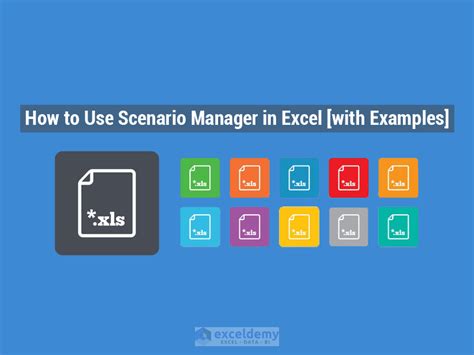 How To Use Scenario Manager In Excel With Examples ExcelDemy