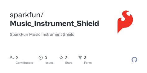 Github Sparkfunmusicinstrumentshield Sparkfun Music Instrument Shield