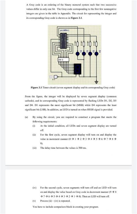 Solved A Gray Code Is An Ordering Of The Binary Numeral