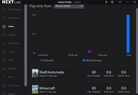 Nzxt Cam Not Tracking Games R Nzxt