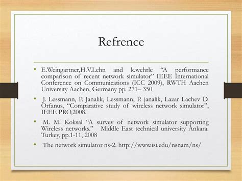 Network Simulation Software Ppt