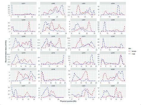 Comparison Of Recombination Rate Variation Throughout The Genome In Download Scientific