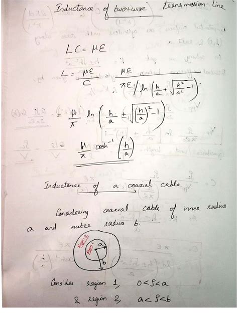 Inductance Derivation Pdf