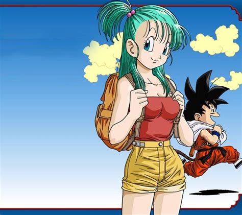 Aesthetic Bulma And Goku Wallpapers Wallpaper Cave