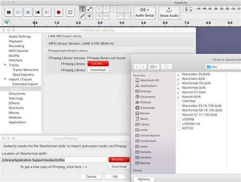 Unable To Install Ffmpeg On Macos Catalina Macos Audacity Forum