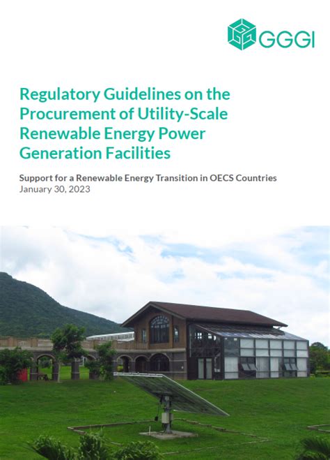 Regulatory Guidelines On The Procurement Of Utility Scale Renewable Energy Power Generation