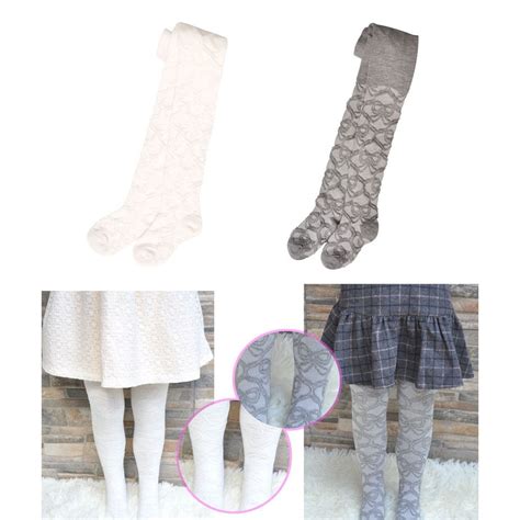 韓風童品 可愛女童蝴蝶結暗花款連褲襪 兒童純色暗花褲襪內搭褲襪打底褲襪舞蹈襪保暖襪 蝦皮購物