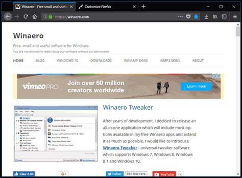 Enable The Dark Theme In Firefox