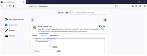 Auto Save Html V203 Best Extensions For Firefox