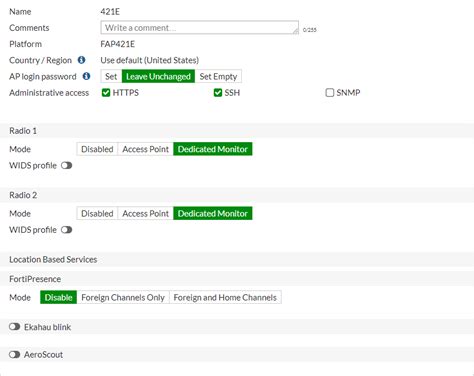 Spectrum Analysis Of Fortiap E Models Fortiap Fortiwifi 6 4 0 Fortinet Document Library
