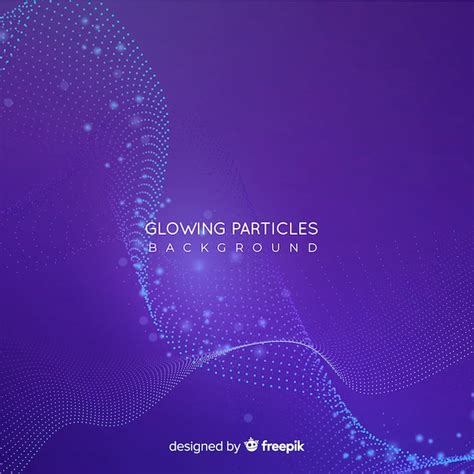 Premium Vector Wavy Particle Surface Dynamic Particles Sound Wave Wave Shaped Array Of Glowing