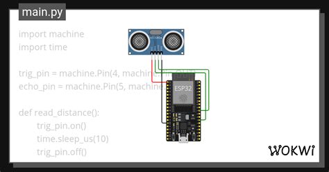 Pràctica 1 Sensor Ultrasonido Wokwi Esp32 Stm32 Arduino Simulator Pràctica 1 Sensor Ultrasonido Wokwi Esp32 Stm32 Arduino Simulator