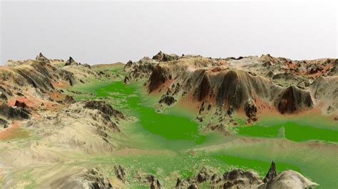 Random Terrain Generator Free 3d Model Blend Free3d
