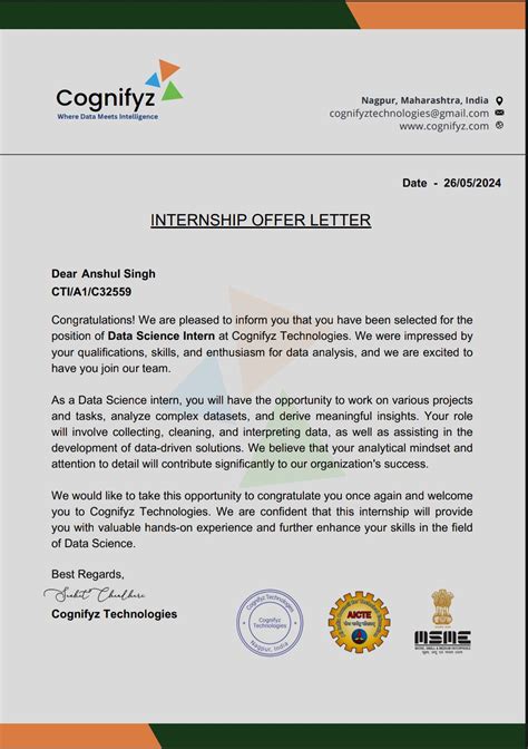 anshul singh on linkedin datascience internship newbeginnings