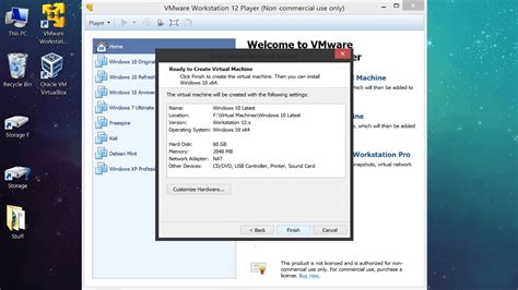 Setting Up A Windows 10 Virtual Machine In Vmware Nikunj Blog