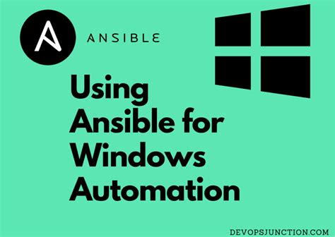 How To Use Ansible With Windows Host Ansible Windows Example