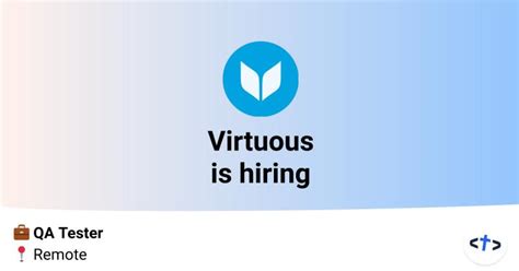 Christian Tech Jobs On Linkedin Qa Tester At Virtuous