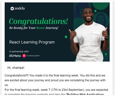 mojisola aramide on linkedin andela pluralsight react