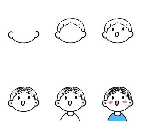 表示开心的小表情简笔画简单又好看（精选11张） 简笔画图片大全