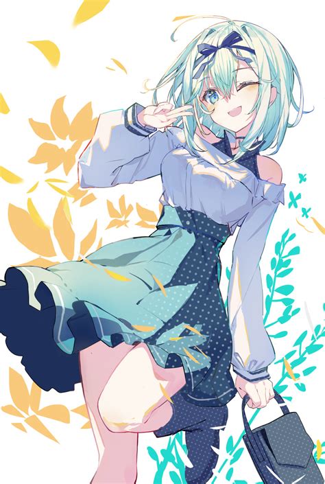 Safebooru 1girl D Absurdres Bag Bare Shoulders Blush Breasts Dress