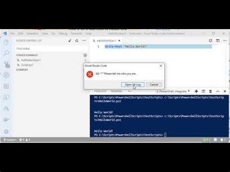 Solved Visual Studio Code Github Error YouTube