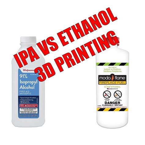 Isopropyl Vs Ethyl Alcohol Which Should I Use For 3d 59 Off