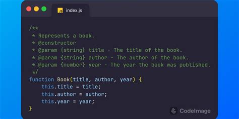 Jsdoc Improve Your Js Code Documentation Dev Community