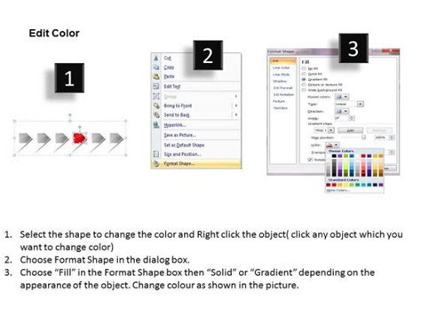 Constant Representation Of 6 Stages Using Arrows Electrical Schematic
