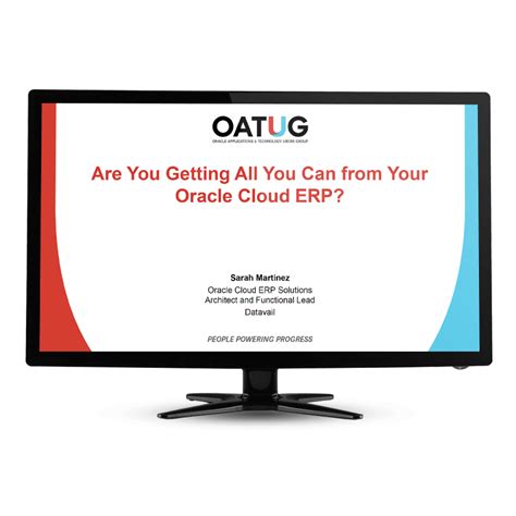 Are You Getting All You Can From Your Oracle Cloud Erp Datavail
