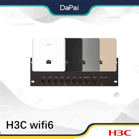 H3c H9 Gigabit Port Dual Band 86 Wifi6 Wireless Ap Panel Set Embedded