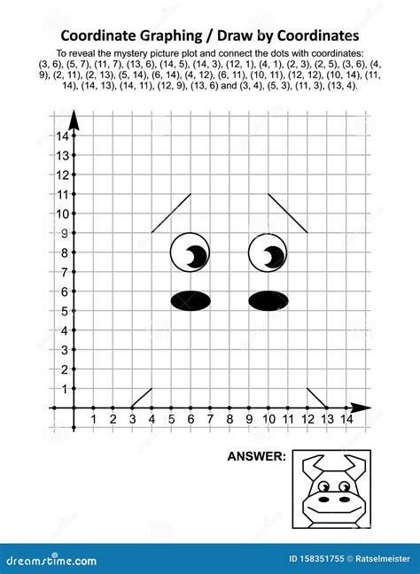 Coordinate Graphing Or Draw By Coordinates Math Worksheet With Worksheets Library