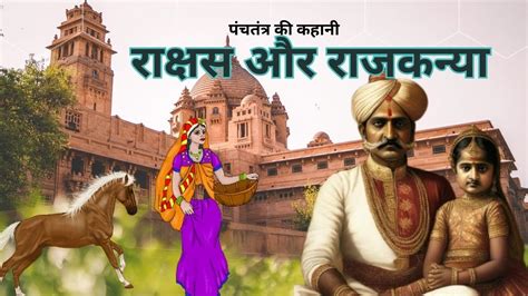 पंचतंत्र की कहानी राक्षस और राजकन्या Youtube