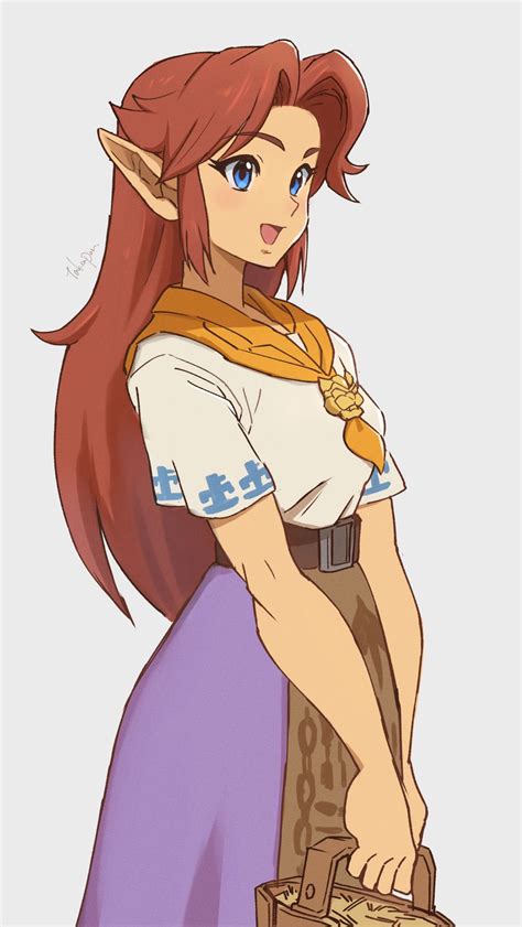 Malon The Legend Of Zelda And More Drawn By Takapon O Ji Danbooru