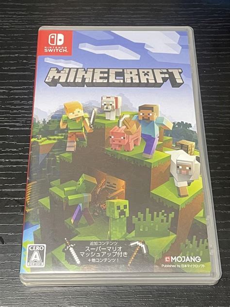 Minecraft マインクラフト スイッチ ソフト Switch マイク メルカリ